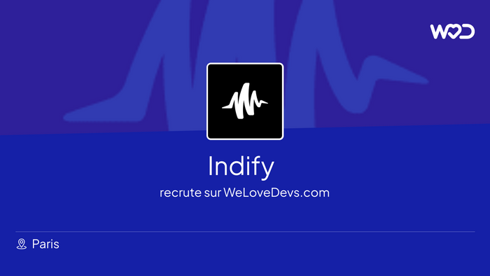 Developer at Indify - jobs and salaries | WeLoveDevs