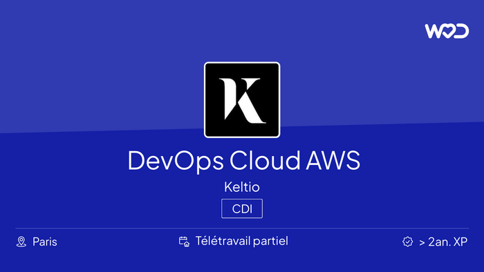 DevOps Cloud AWS - Keltio - IT job