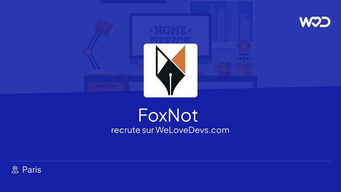Developer at FoxNot - jobs and salaries | WeLoveDevs