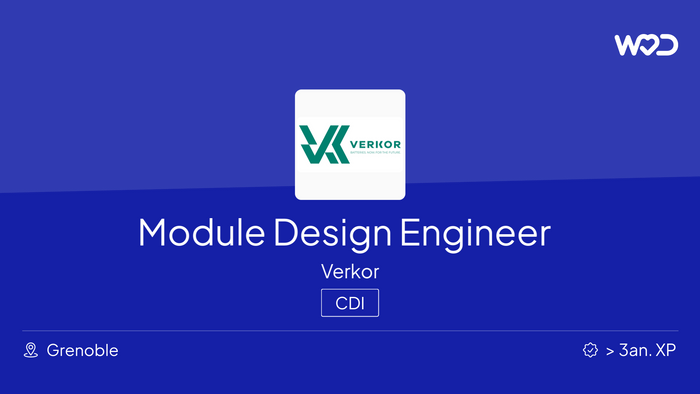 Module Design Engineer - IT job