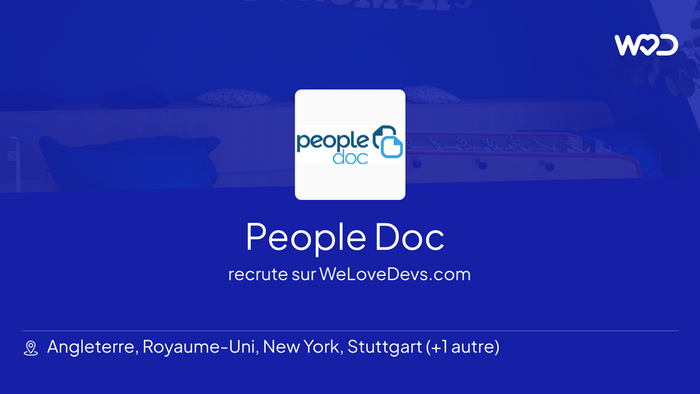 Developer at People Doc - jobs and salaries | WeLoveDevs