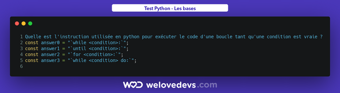 Écrire un code python qui affiche les nombres de 1 à 10