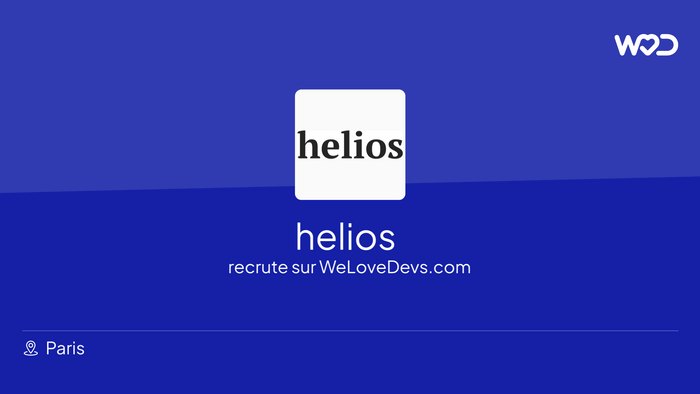 Developer at helios - jobs and salaries | WeLoveDevs