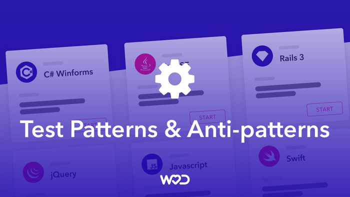 Patterns & Anti-patterns Technical test | Test & Quiz Patterns & Anti-patterns Technical test | Test & Quiz