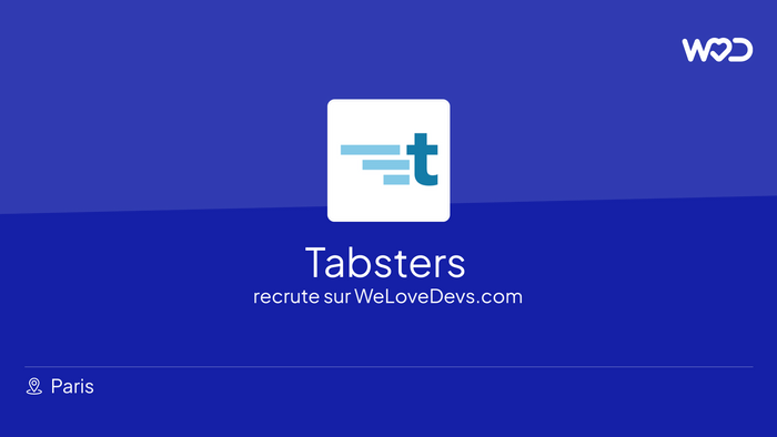 Developer at Tabsters - jobs and salaries | WeLoveDevs