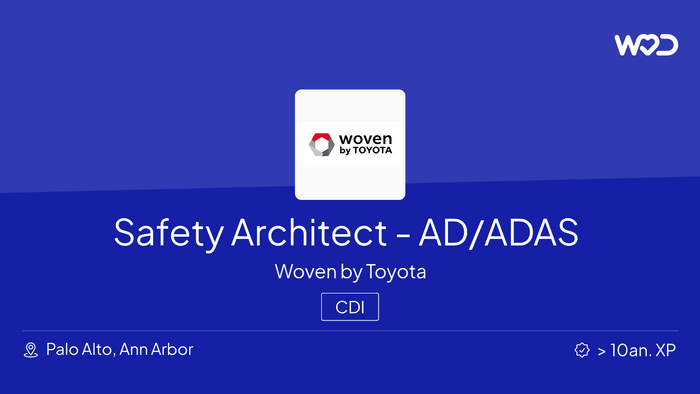 Safety Architect - AD/ADAS Systems - IT job