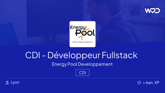 CDI - Développeur Fullstack Java F/H - Energy Pool Developpement - IT job