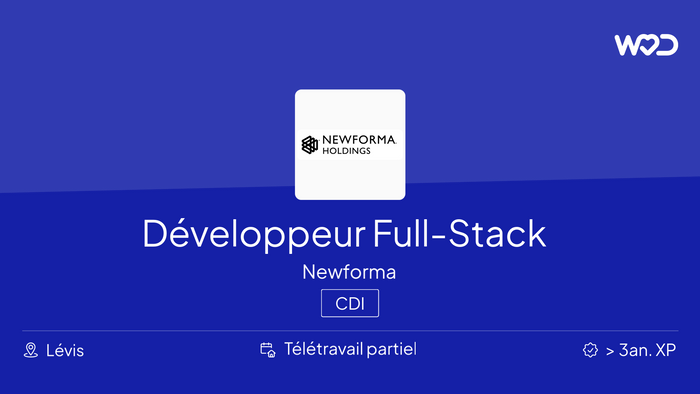 Développeur Full-Stack (Azure) - Emploi IT