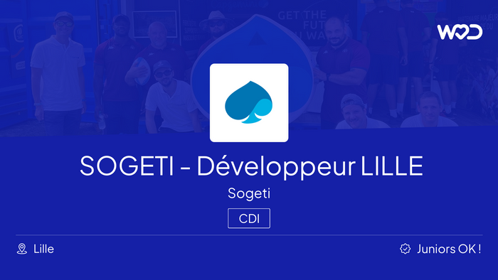 SOGETI - Développeur FullStack LILLE H/F - Sogeti - Emploi IT