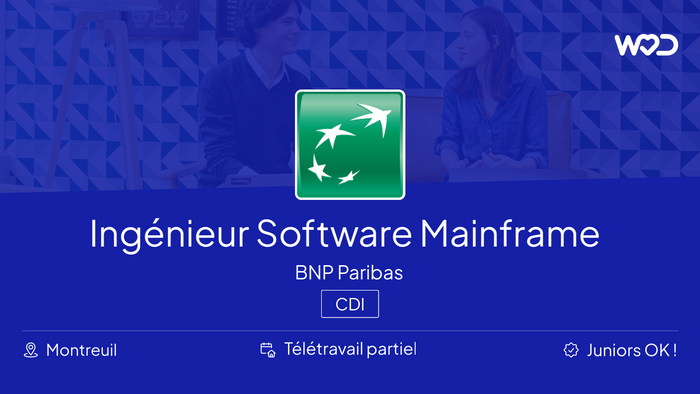Ingénieur Software Mainframe Moyens de Paiement - H/F - BNP Paribas ...