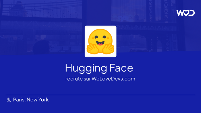 Développeur chez Hugging Face - Offres d'emploi et salaire | WeLoveDevs