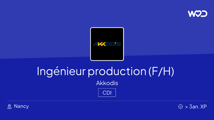 Ingénieur production Linux/Devops (F/H) - IT job