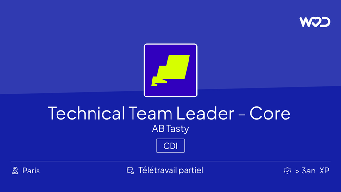 Technical Team Leader - Core Team - IT job