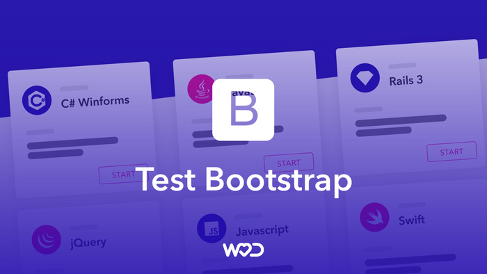 Bootstrap Technical test | Test & Quiz