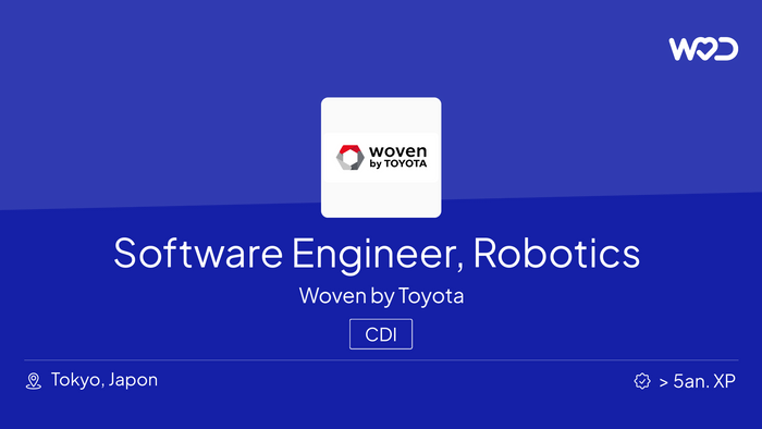 Software Engineer, Robotics System Development - IT job