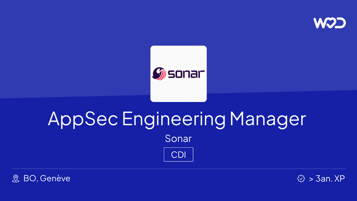 AppSec Engineering Manager - IT job