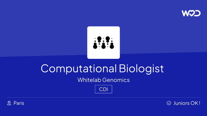Computational Biologist - IT job Computational Biologist - IT job