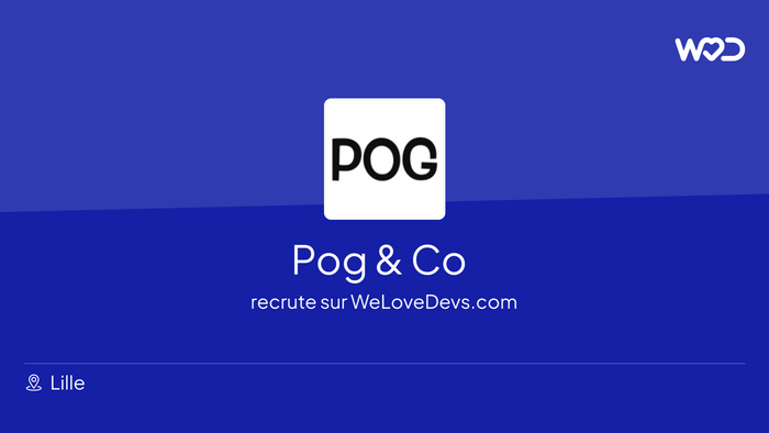 Developer at Pog & Co - jobs and salaries | WeLoveDevs