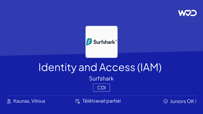 Identity and Access Management (IAM) Engineer - IT job