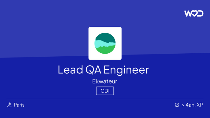 Lead QA Engineer - IT job