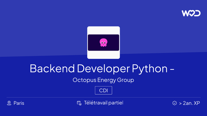 Backend Developer Python Kraken Technologies It Job 6115