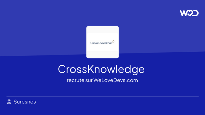 Developer at CrossKnowledge - jobs and salaries | WeLoveDevs