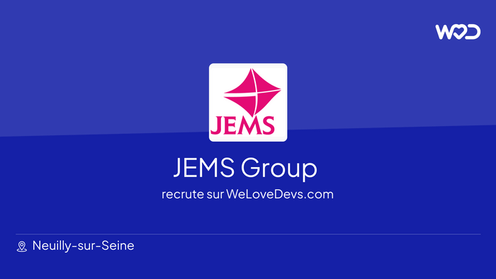 Developer at JEMS Group - jobs and salaries | WeLoveDevs