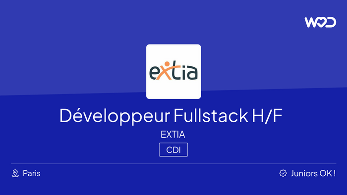 Développeur Fullstack Java-Angular H/F - IT job