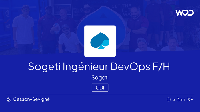 Sogeti Ingénieur DevOps F/H - Sogeti - IT job