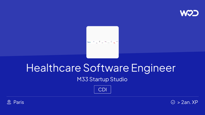 Healthcare Software Engineer - CDI Paris - Theodo Healthcare - IT job