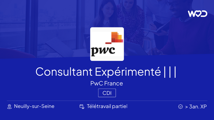 Consultant Expérimenté | ERP/SAP | CDI | H/F - PwC France - IT job