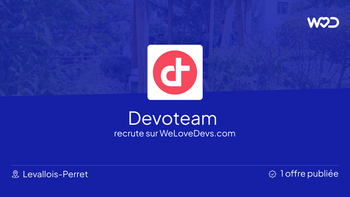 Developer at Devoteam - jobs and salaries | WeLoveDevs