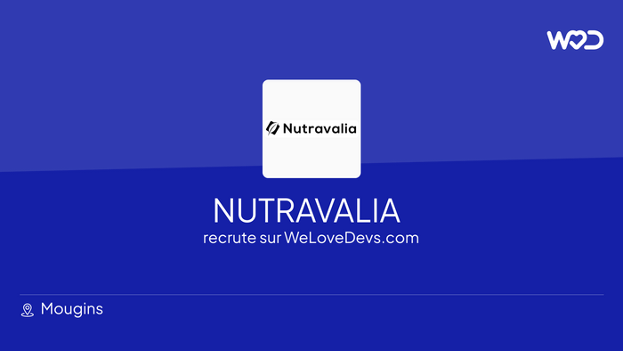 Développeur chez NUTRAVALIA - Offres d'emploi et salaire | WeLoveDevs