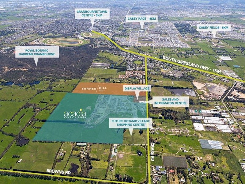 New land estate - Acacia and Summerhill | Botanic Ridge VIC 3977 - Phone: